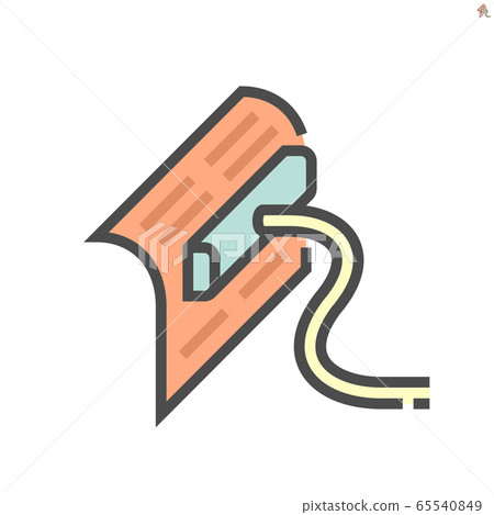 Air conditioner filter cleaning vector icon - Stock Illustration ...