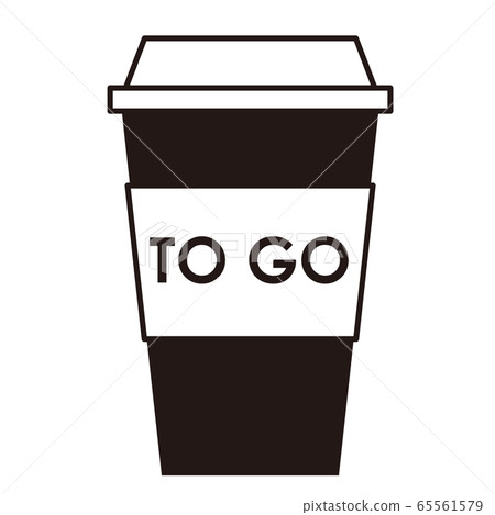 Takeaway Coffee Illustration-TO GO.eps - Stock Illustration [65561579 ...