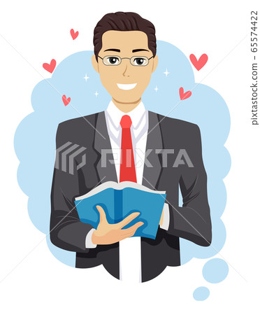 Professor Crush Thought Balloon Illustration - Stock Illustration ...