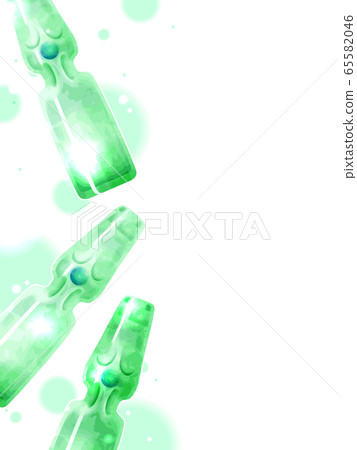 Ramune bottle illustration background - Stock Illustration [65582046 ...