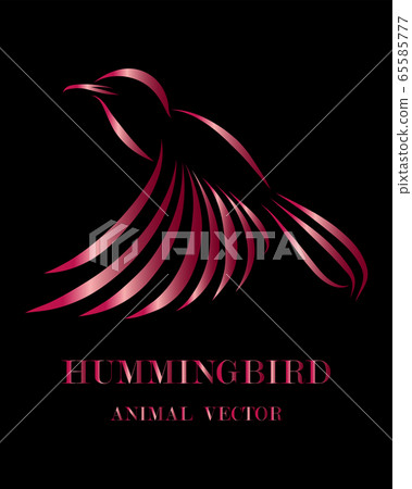 Ruby line art Vector illustration on black... - Stock Illustration ...