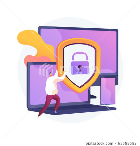 General data protection regulation vector... - Stock Illustration ...