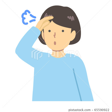 Relieved girl - Stock Illustration [65590922] - PIXTA