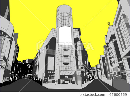 Image of Shibuya - Stock Illustration [65600569] - PIXTA