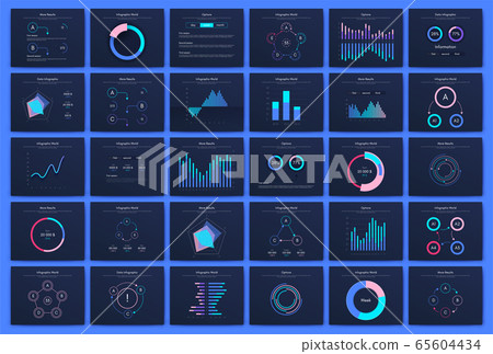 Big set of infographics elements. EPS10. Stock - Stock Illustration ...