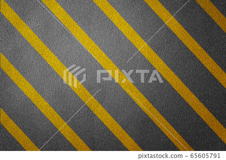 3D Illustration of a road restricted with... - Stock Illustration ...