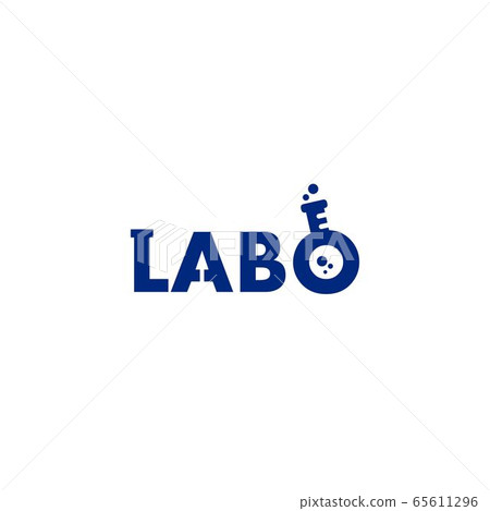 LABO chemical and medical analysis logo and vector - Stock Illustration ...