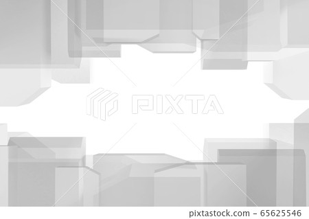 Abstract white digital graphic background, blank - Stock Illustration ...