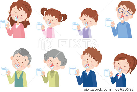 Gargle - Stock Illustration [65639585] - PIXTA
