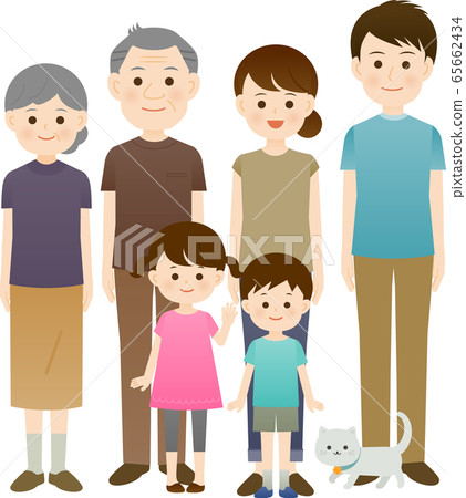 Family assembly - Stock Illustration [65662434] - PIXTA
