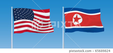 US morning flag - Stock Illustration [65689824] - PIXTA