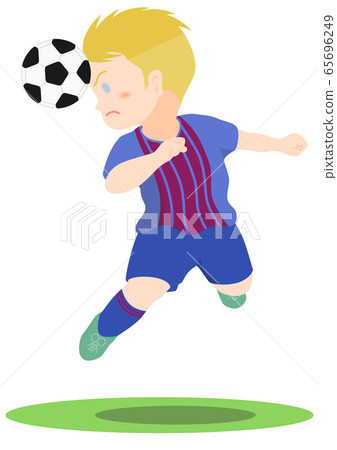 Soccer Heading - Stock Illustration [65696249] - PIXTA