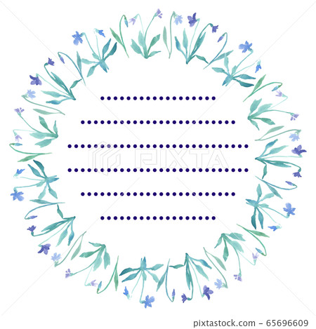 Violet watercolor letter paper - Stock Illustration [65696609] - PIXTA