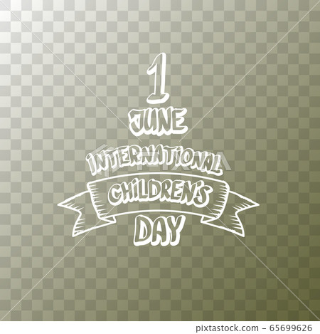 1 june international childrens day cartoon icon... - Stock Illustration ...