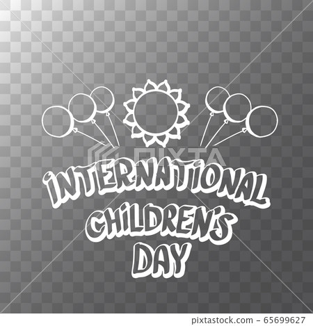 1 june international childrens day cartoon icon... - Stock Illustration ...