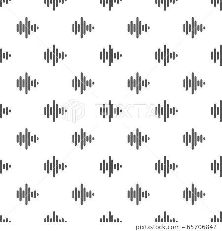 Sound wave pattern seamless - Stock Illustration [65706842] - PIXTA