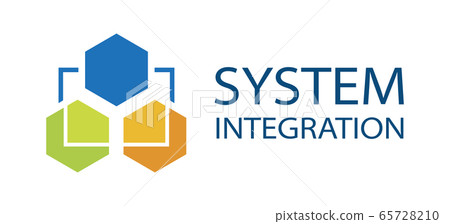 Vector logo of a system integration company - Stock Illustration ...