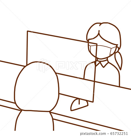 Support through transparent acrylic board - Stock Illustration ...