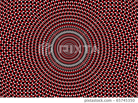 Red and black checkered circle - Stock Illustration [65745350] - PIXTA