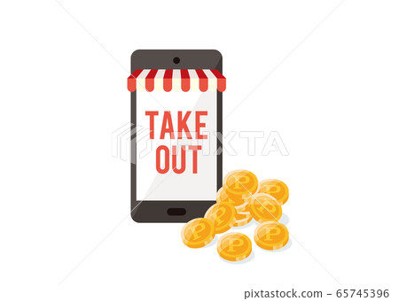 Take-out - Stock Illustration [65745396] - PIXTA