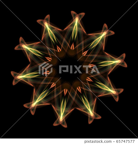 Circle Shape Art Decagon 20200523_009 - Stock Illustration [65747577 ...