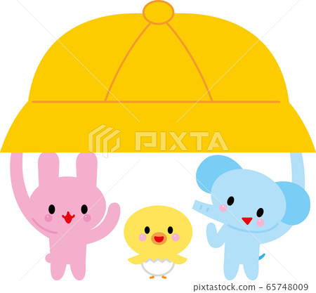 Children of animals keeping a distance from... - Stock Illustration ...