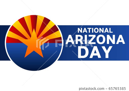 National Arizona Day. June 21. Holiday concept.... - Stock Illustration ...
