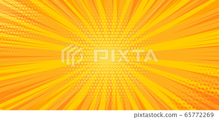 Pop art yellow comics book cartoon magazine cover - Stock Illustration ...