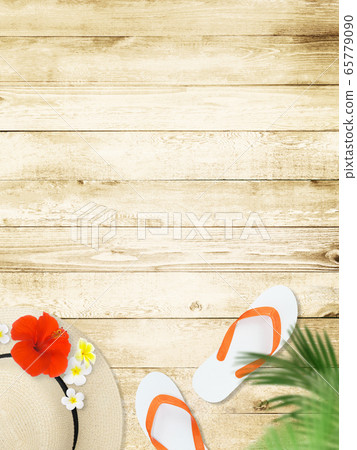 Background-sandy-wood deck - Stock Illustration [65779090] - PIXTA