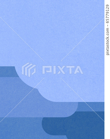 Background-Japanese paper-light blue - Stock Illustration [65779129 ...