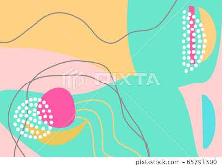 Fun hand drawn shapes, doodle objects abstract - Stock Illustration ...