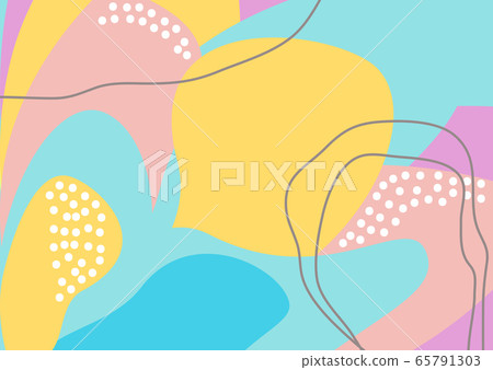 Fun hand drawn shapes, doodle objects abstract - Stock Illustration ...