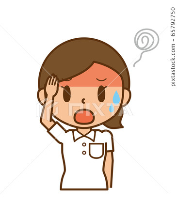 Nurse nurse cold fever - Stock Illustration [65792750] - PIXTA