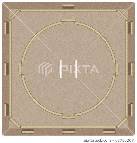 Sumo's ring - Stock Illustration [65793207] - PIXTA