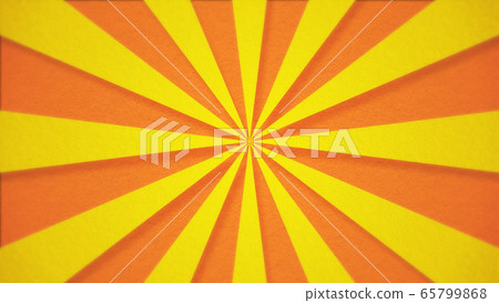 Orange and yellow radiation background base - Stock Illustration ...