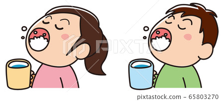 Gargle - Stock Illustration [65803270] - PIXTA