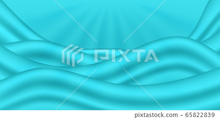 Sea wave gradient background - Stock Illustration [65822839] - PIXTA