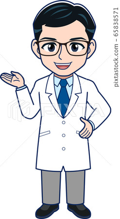 Male doctor _ whole body - Stock Illustration [65838571] - PIXTA