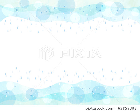 Rain frame - Stock Illustration [65855395] - PIXTA