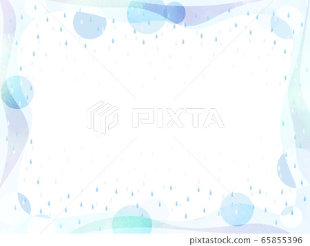 Rain frame - Stock Illustration [65855396] - PIXTA