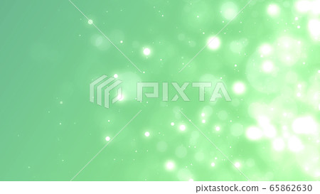 Green particle background graphic material - Stock Illustration ...