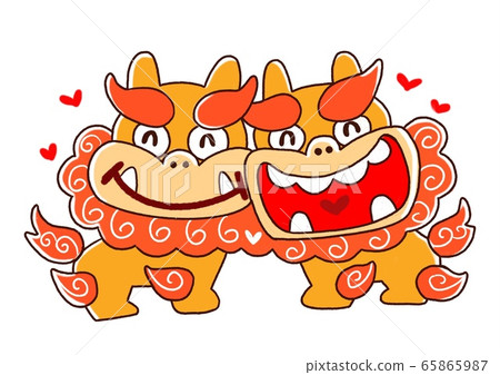 SHISA-插圖素材 [65865987] - PIXTA圖庫