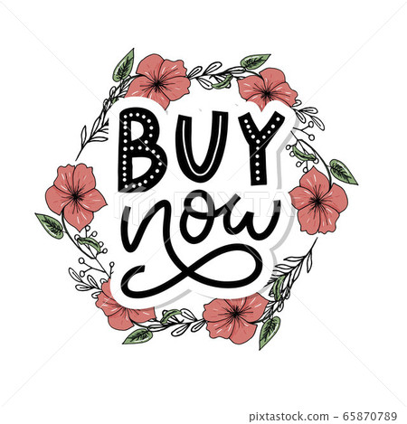 Slogan Buy now letter for web background design. - Stock Illustration ...