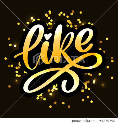 Trendy like letter, great design for any purposes. - Stock Illustration ...