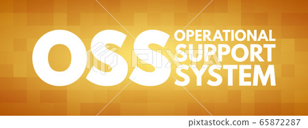 OSS - Open source software acronym - Stock Illustration [65872287] - PIXTA