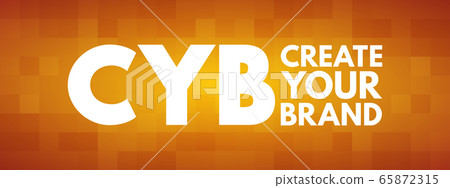 CYB - Create Your Brand acronym - Stock Illustration [65872315] - PIXTA