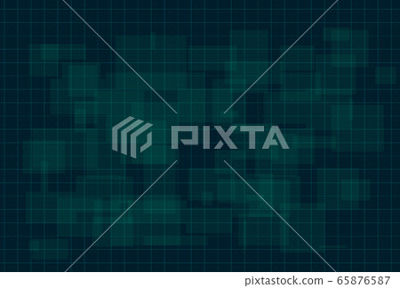 HUD dark green background with thin grid and... - Stock Illustration ...
