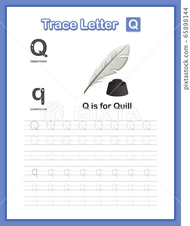 A-Z Lowercase letter Hand Writing Practice Book - Stock Illustration ...
