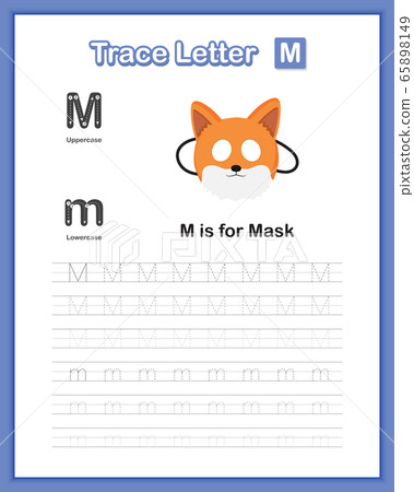 A-Z Lowercase letter Hand Writing Practice Book - Stock Illustration ...