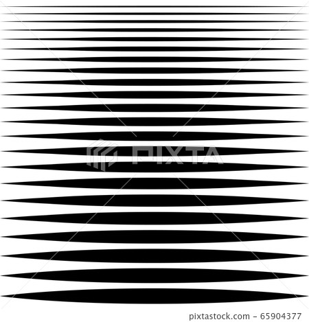 set of sharp horizontal lines different profile... - Stock Illustration ...
